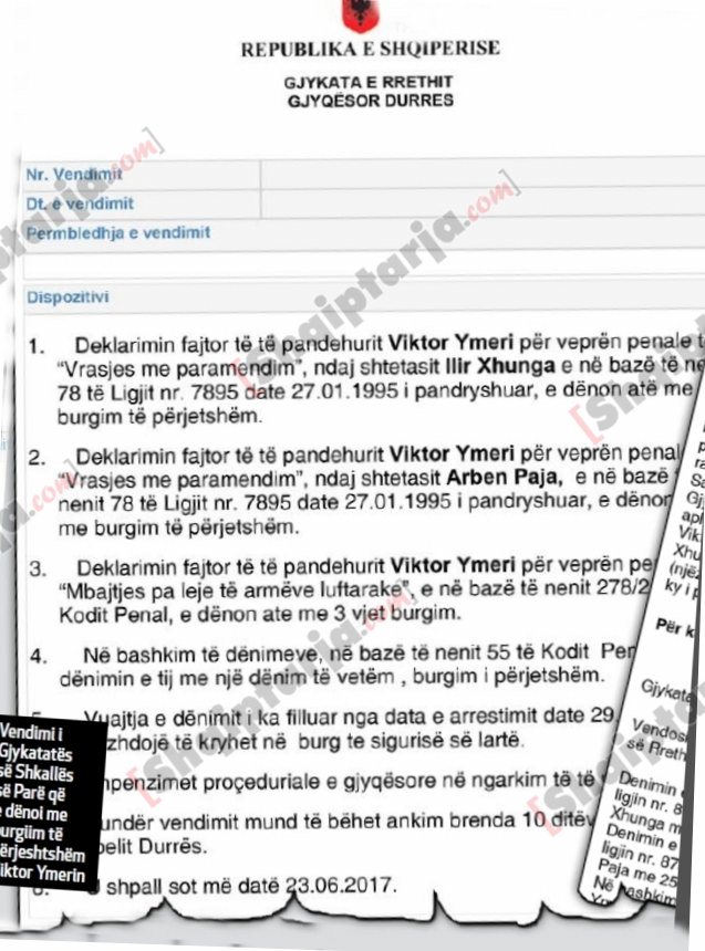 Ekskluzive/ Akuzohet për dy vrasje, Gjykata e Apelit projekton lirimin ...