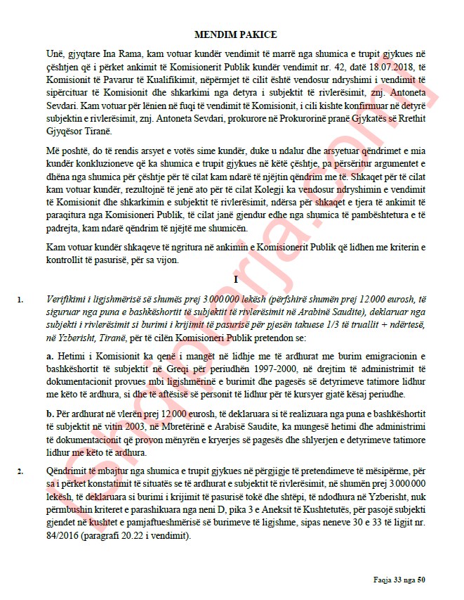 Përplasja në Kolegj/ Ina Rama: Antoneta Sevdari nuk duhej shkarkuar nga ...