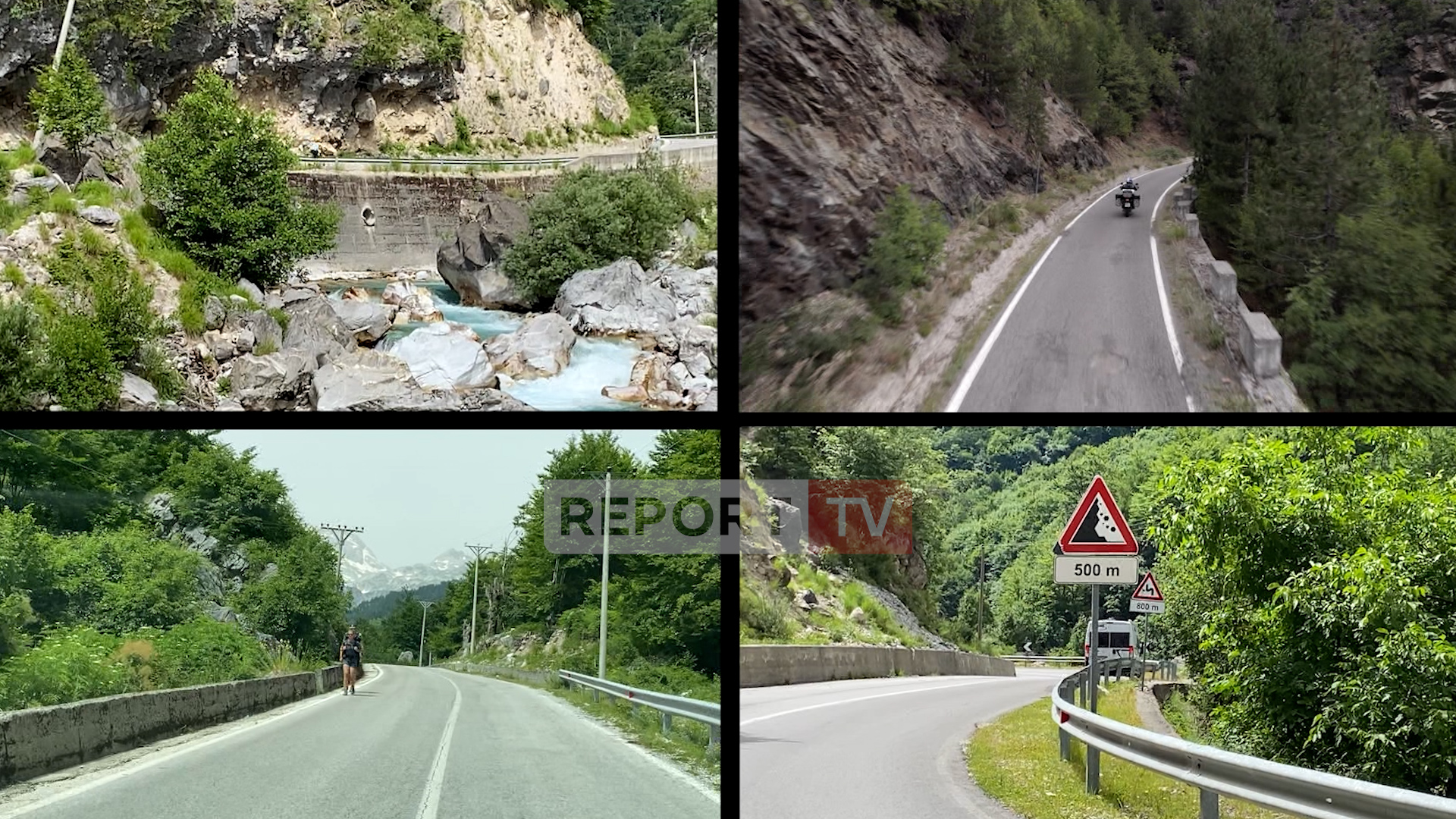 SPECIALE/ Të gjithë flamujt e ngritur në Luginën e Valbonës, pikëtakimi ...